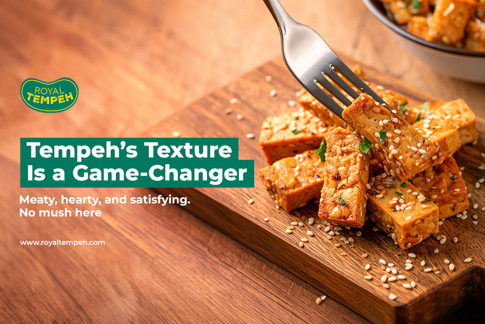 Royal Tempeh Frozen Tempeh Block | Protein-Rich & Versatile Vegan ...