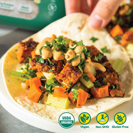 Royal Tempeh Frozen Tempeh Block | Protein-Rich & Versatile Vegan ...