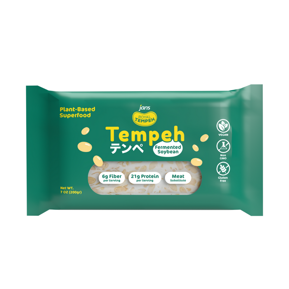 Royal Tempeh Frozen Tempeh Block | Protein-Rich & Versatile Vegan ...